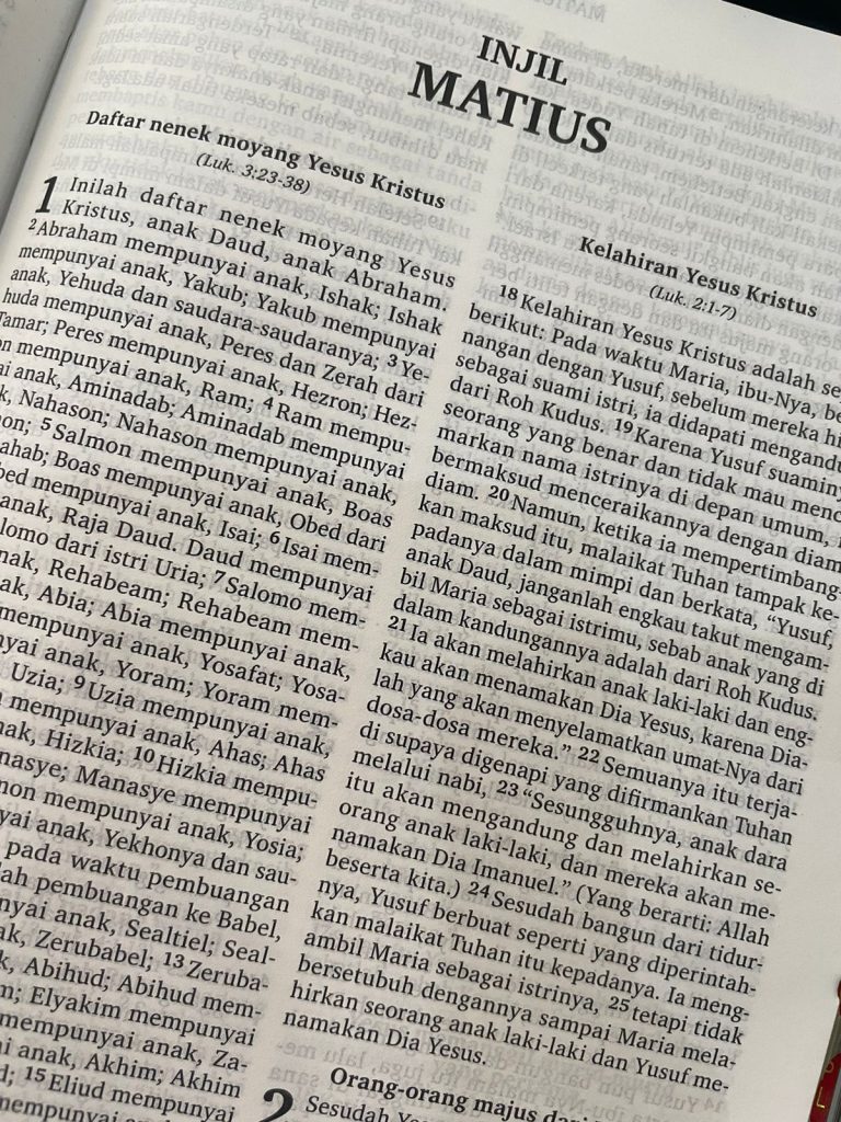 Alkitab Terjemahan Baru 2 TB2 Alk TB 054 Ethnic – BIBLE HOUSE